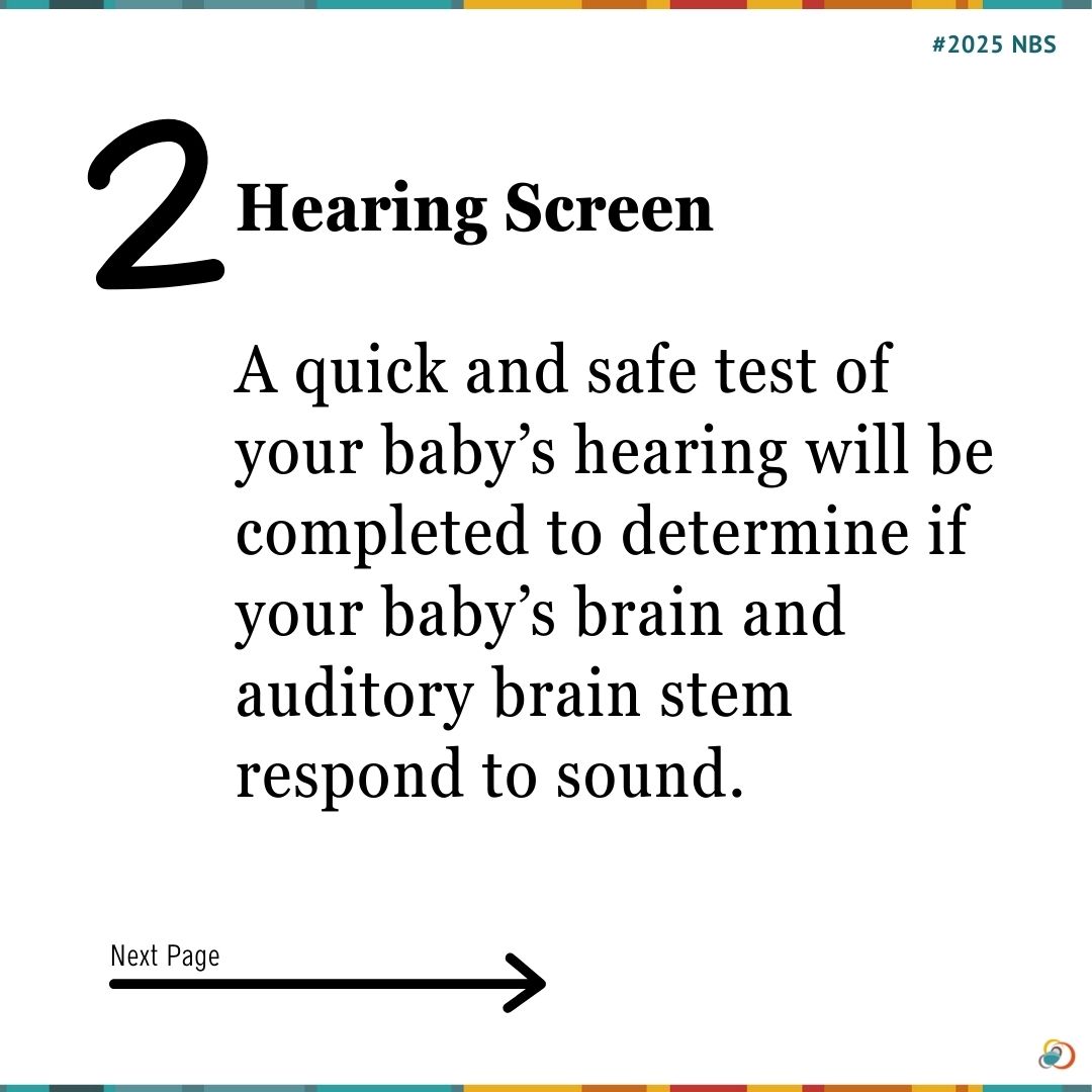 2025 Newborn Screening Awareness Month | Baby's First Test | Newborn ...