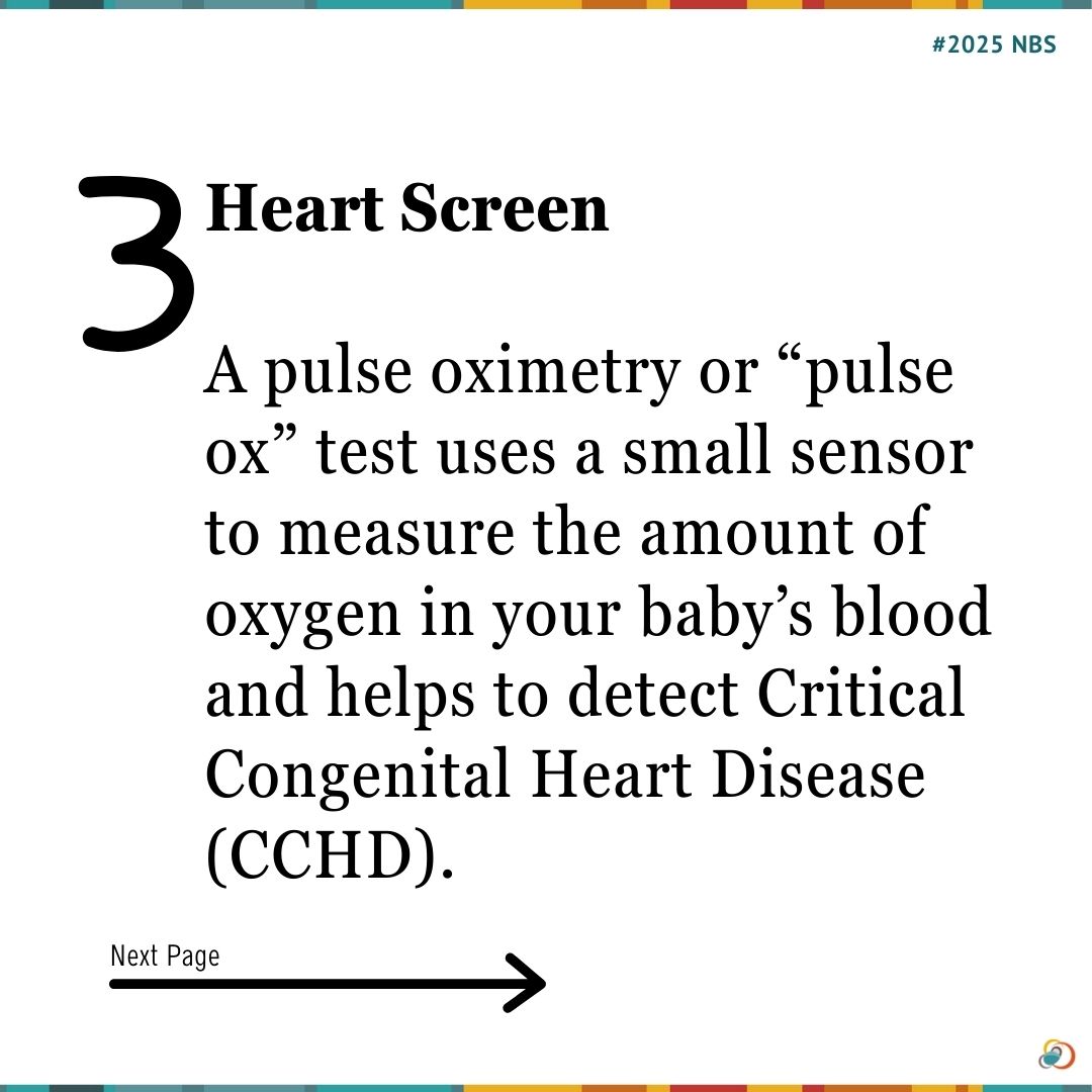 2025 Newborn Screening Awareness Month | Baby's First Test | Newborn ...